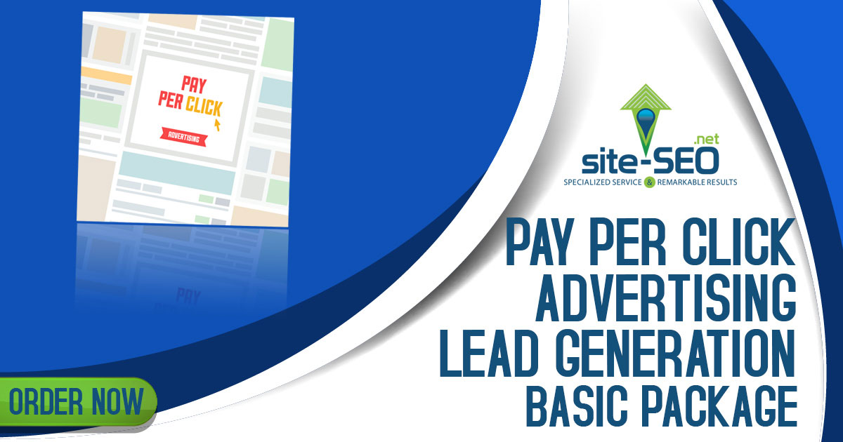 Pay Per Click Advertising-Lead Generation-Basic Package - Site SEO